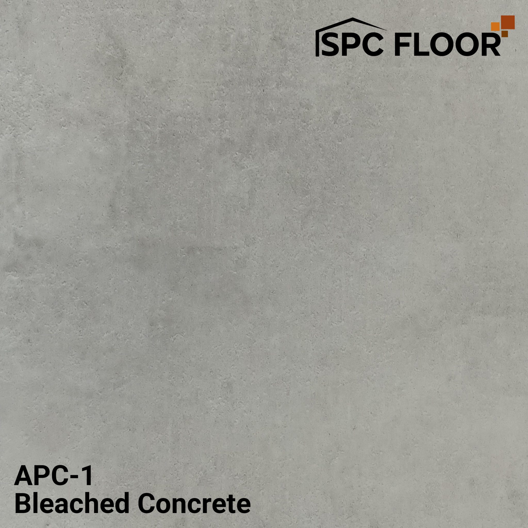 SPC FLOOR APC-01 Bleached Concrete - SPC Floor